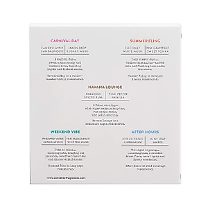 PB ParfumsBelcam Anecdote Fragrances Discovery Travel Set Five Fragrances Edt Sprays 0.27 Fl Ounce Each, 1.35 fluid_ounces, clear, 94500