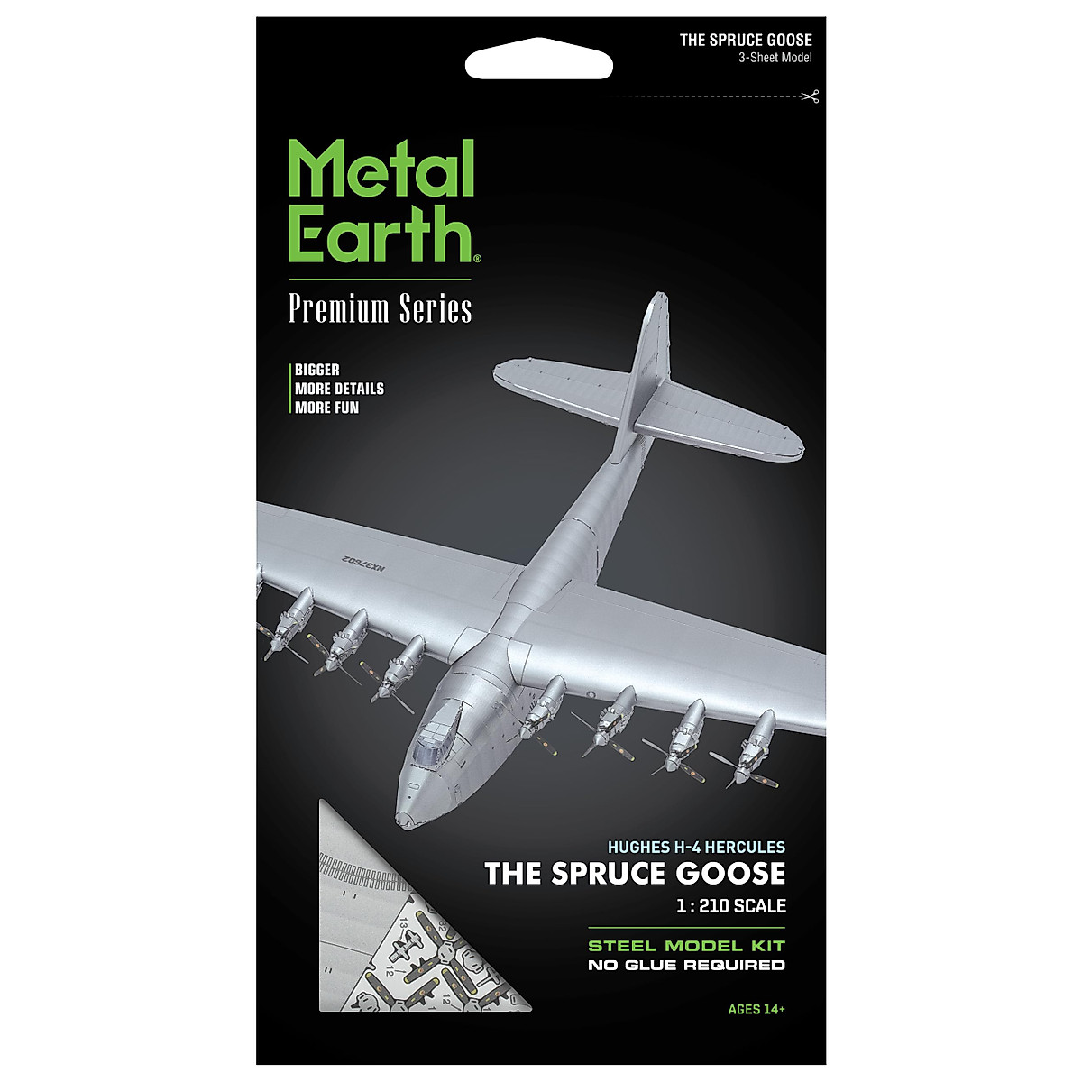 Metal Earth Premium Series The Spruce Goose 3D Metal Model Kit Fascinations