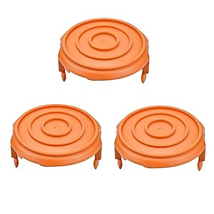 Tolxh Pack of 3#50019417 Grass Trimmer Spool Cover for Corded Electric String Trimmers P9K8 Replacement Part New For Worx