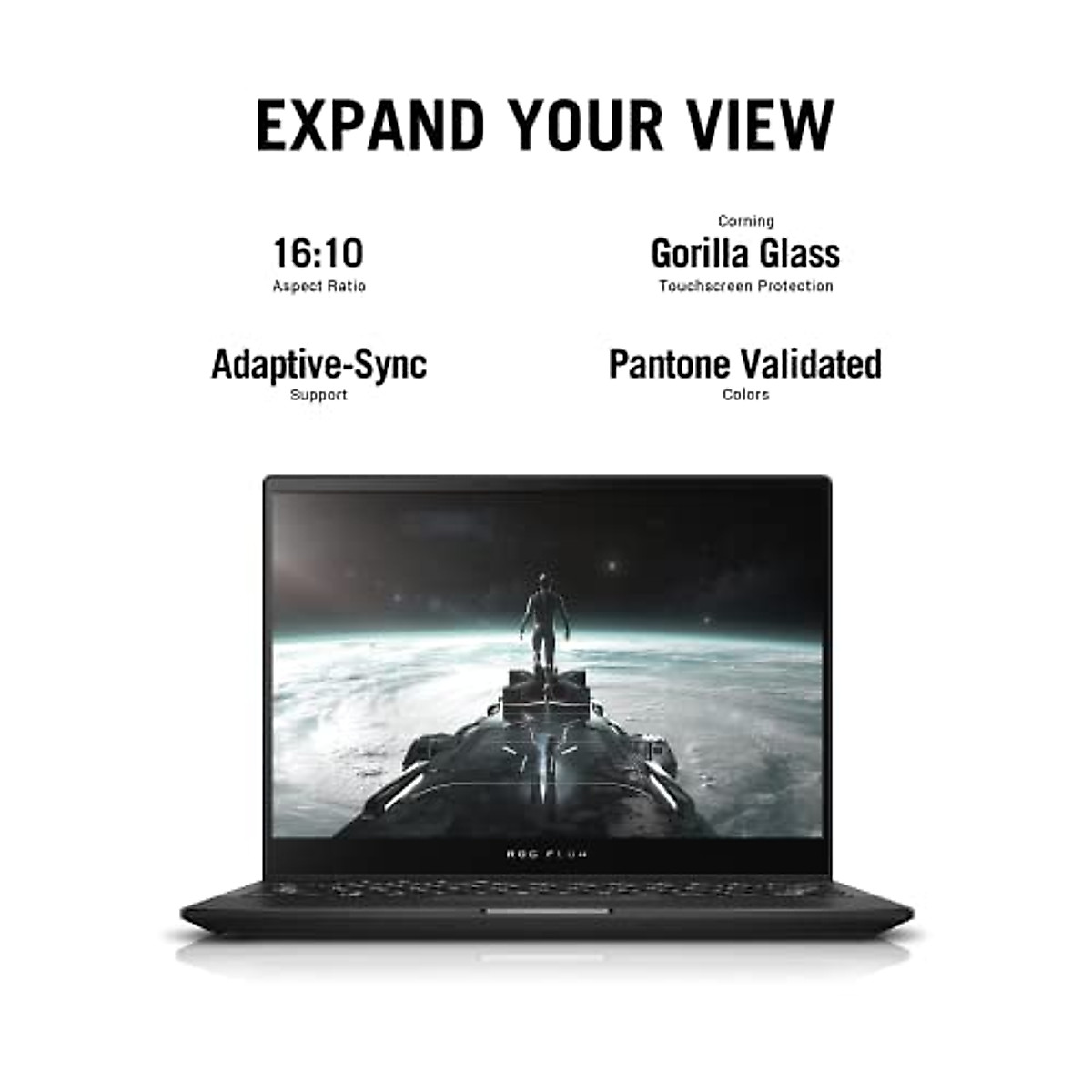 ASUS ROG Flow X13 Ultra Slim 2-in-1 Gaming Laptop, 13.4” 120Hz FHD+ Display, GeForce GTX 1650, AMD Ryzen 9 5900HS, 16GB LPDDR4X, 1TB PCIe SSD, Wi-Fi 6, Windows 10 Home, GV301QH-DS96