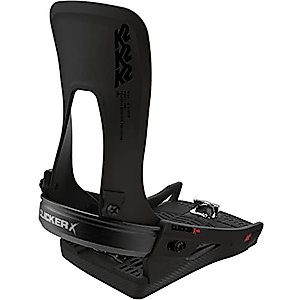 K2 Clicker X HB Snowboard Bindings Mens Sz M (7-9.5) Black