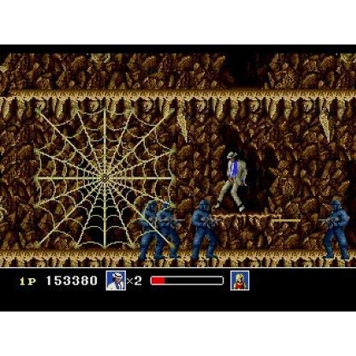 Michael Jackson’s Moonwalker (Sega Genesis / Megadrive) – Reproduction Video Game Cartridge with Clamshell Case and Manual