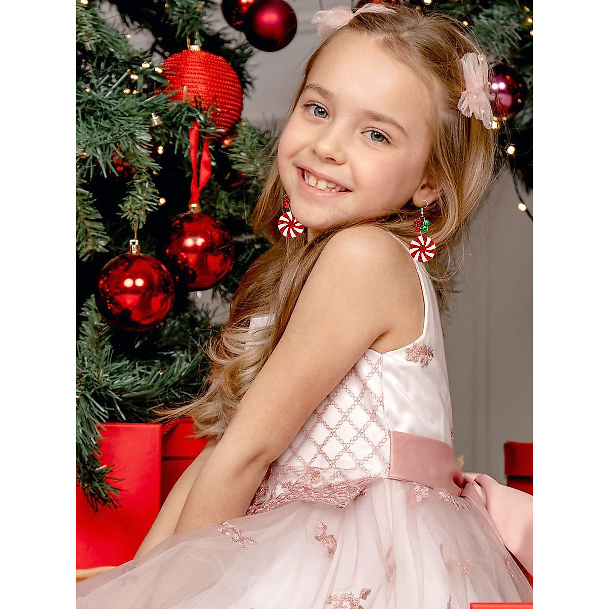 Christmas Earrings for Women,Christmas Stud Earrings,Christmas Trees, Bells,Snowflakes Earrings for Womens Thanksgiving Xmas Holiday Jewelry Gifts for Womens