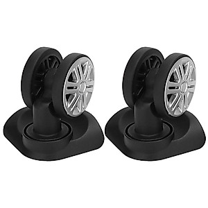 Luggage Wheel,Mute Double Row Wheel Suitcase Luggage Replacement Universal Outdoor Accessories