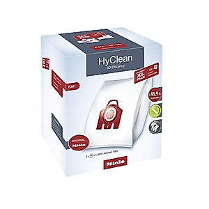 Miele XL Pack - 8X Hyclean 3D FJM Vacuum Bags +1 Hepa Filter SF-HA 50