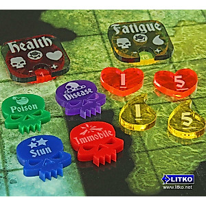LITKO Dungeon Condition Token Set (20)
