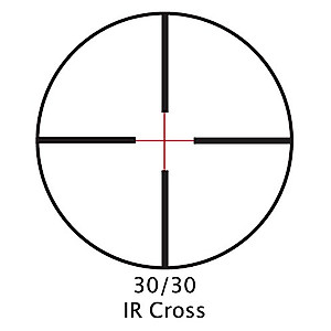 New Barska Rifle Scope Illuminated Red 30/30 Reticle Scope (3-12x 50mm)
