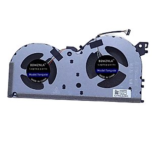 BDWZNLA Replacement New Laptop CPU Cooling Fan for Lenovo IdeaPad Gaming 3i 15IMH05 3-15IMH05 3-15ARH05 Creator 5-15IMH05 Series DC2800F7F0 FCC2 SF10R66365 J1SZ PN:5F10S13912 DC 5V 0.5A Fan