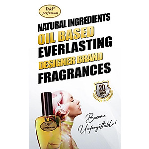 D&P Perfumum Inspired by Baccarat Rouge 540, 1.69Fl oz. Eau de Parfum