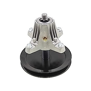 OKH New Parts Spindle Assembly Replaces Lawn Mower MTD 918-04865A 618-04636 918-04636 618-04636A 918-04636A with Mounting Screws in Housing