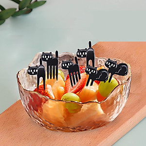 UOUYOO 36 Pcs Animal Food Picks for Kids, Cute Cartoon Animal Fruit Food Toothpicks,Reusable Lunch Picks for Kids Bento, Lunch Bento Box Picks for Toddler,kids lunch accessories