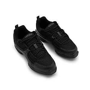 Capezio unisex child Fierce Dansneaker dance shoes, Black, 2.5 Little Kid US