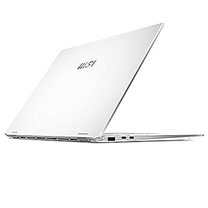 MSI Summit E13 Flip Evo Professional Laptop: 13" IPS-Level Touch Screen, Intel core i7-1185G7, Iris Xe, 16GB RAM, 512GB NVMe SSD, Win10 Home, Pure White (A11MT-022)