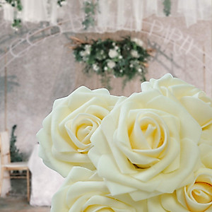 Outdoor Artificial Cedar Topiary Trees Uv Rated Potted Plants (Champagne)