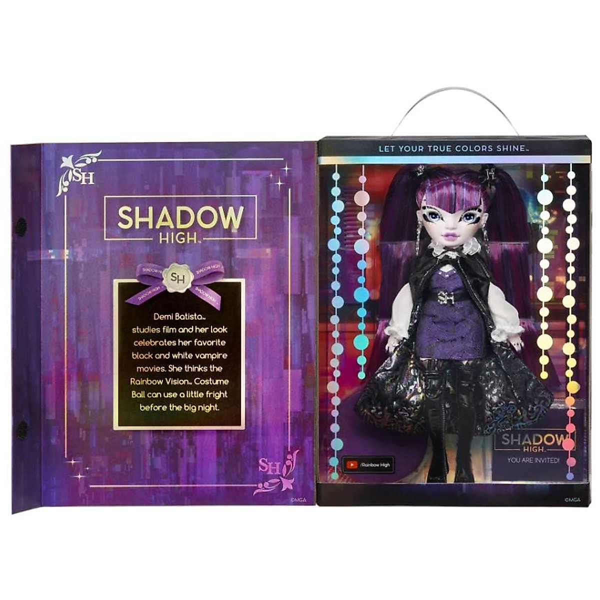 Rainbow Vision Costume Ball Rainbow High - Fashion Collectors Doll - 11 inch (Demi Batista)