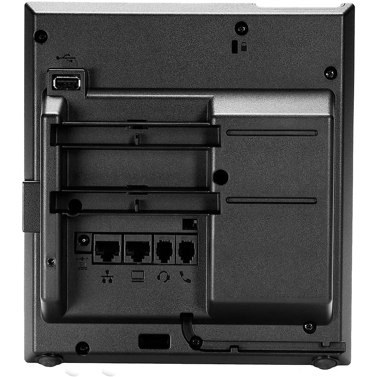 Polycom VVX 350 Business Six-line, Mid-Range IP Desk Phone with Color Display