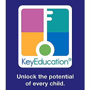 Key Education Publishing Write-On/Wipe-Off Print Alphabet Letters, Literacy Activities, Develop Handwriting and Fine Motor Skills, Teaches The Alphabet and Letter Sounds Ages 5+ (21 pc)