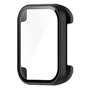 TenCloud Watch Cases for Oppo Watch 2 46mm Screen Protector Full Protective Case Watch Accessories (Black)
