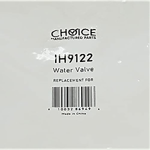 Choice Part IH9122 for Manitowoc 000009122 Ice Machine Water Valve