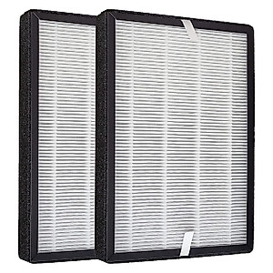 Nyingchi GL-FS32 Replacement Filter, Compatible with MOOKA®/KOIOS GL-FS32 and Azeus GL-FS32 Air Purifier, H13 True HEPA 3-in-1 Activated Carbon Filtration System,2 Pack