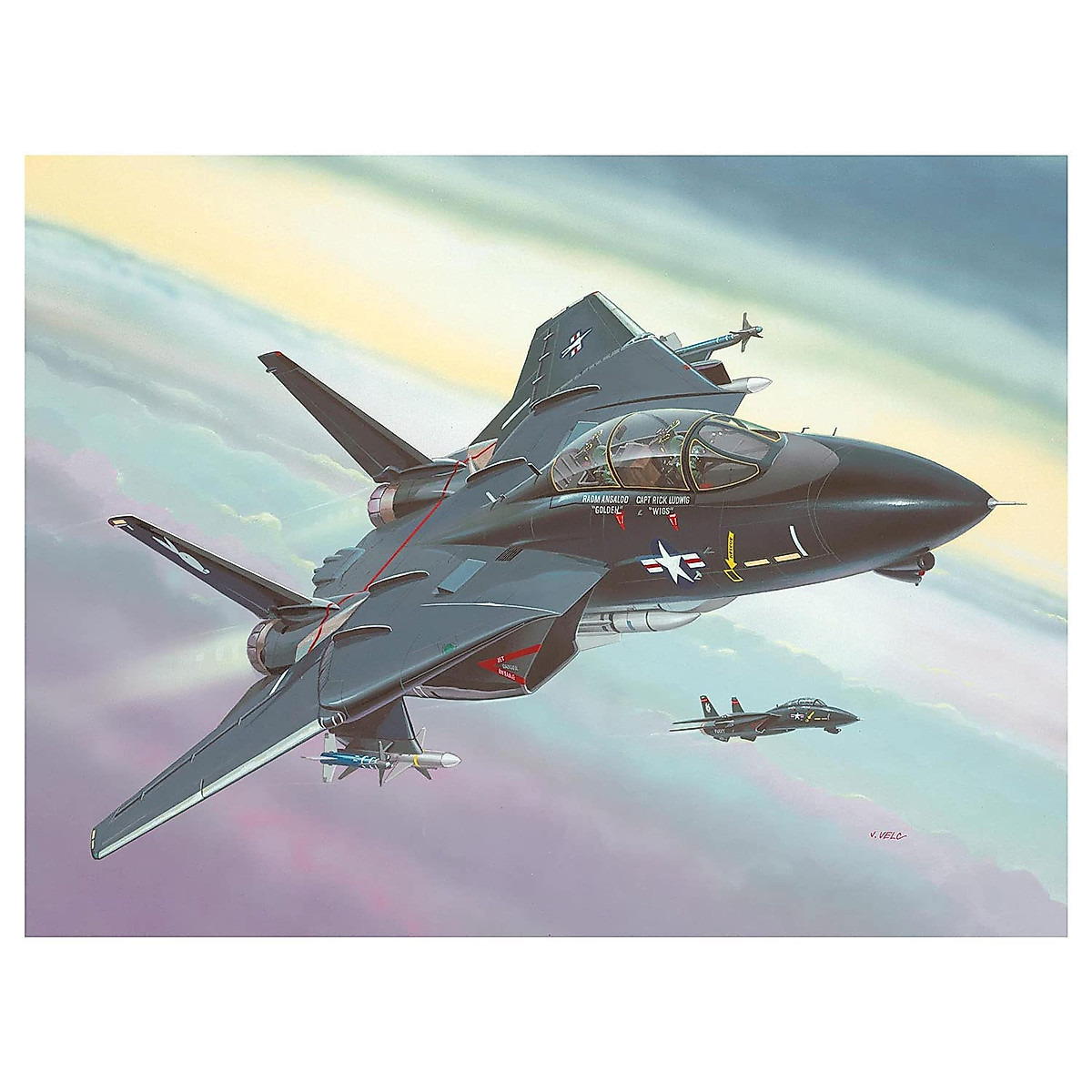 Revell 04029 F14A Tomcat Bunny (Black)