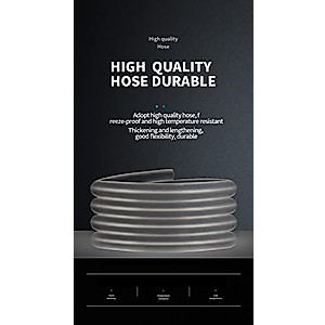 HappyPIG Hose Fish Tank Water Change, Aquarium Water Changer,Aquarium Vacuum with Valve Switch Siphon Sand Cleaner for Aquarium Water Change（5.58ft）