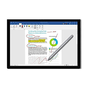 Microsoft Surface Pen for Surface Pro 7 Pro 6 Surface Laptop 3 Surface Book 2 Laptop 2 Surface Go Studio 2 Pro 5 Pro 4 4096 Pressure Points Rubber Eraser Bluetooth 4.0 Poppy Red