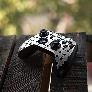 Skinit Decal Gaming Skin Compatible with Xbox One X Controller - Officially Licensed Skinit Originally Designed Grid Dot Polka Dot Design