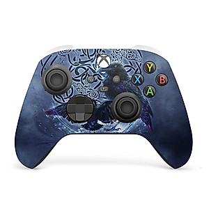 Head Case Designs Officially Licensed Brigid Ashwood Raven Art Mix Vinyl Sticker Gaming Skin Decal Cover Compatible with Xbox Series X/S Controller