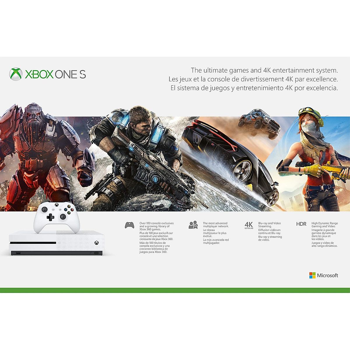 Xbox One S 1TB Console [Previous Generation]