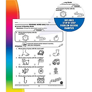 Spectrum Test Prep Grade 2 Workbook, Ages 7-8, Reading Comprehension, Language Arts & Math Workbook, Grammar, Vocabulary, Addition, Subtraction, Writing Practice Tests, 2nd Grade Test Prep Workbook