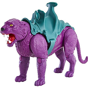 Masters of the Universe Origins Action Figure, Panthor Collectible with 12 Movable Joints, Panther-Like Beast, 11.75 inch