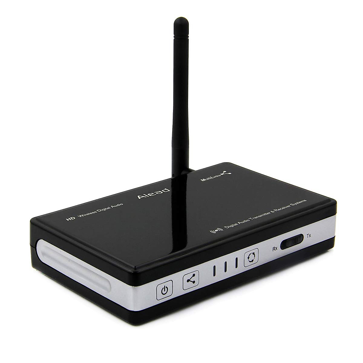 Alead TRX HDM2 Wireless Home HD MultiLinks Stereo Audio Transmitter and Receiver (A2DP), Long Range, Digital Audio Optical, SPDIF. for TV, Home Theater, iPad, Bluetooth Speakers, Headphones