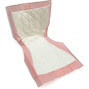 Extra Large Super-Absorbent Contoured Hospital Style Pad Liners - 7"X14" - Maternity Pads- Incontinence Liners (20)