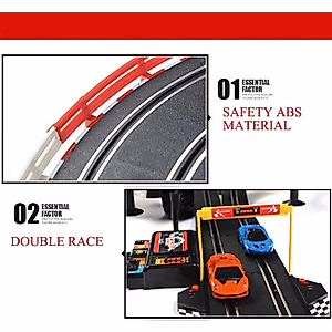 Vintage Muscle Car Huge 1:43 Scale Slot Car Race Track