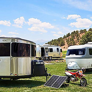 Zamp Solar 180-Watt Portable Solar Panel Kit. Great for larger RV's and big battery banks.