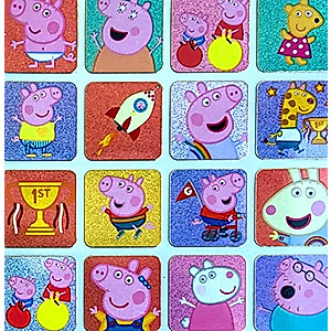 Paper Projects 01.70.30.022 Peppa Pig Potty and Toilet Training Reward Chart and 56 Sparkly Stickers, Pink