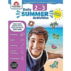 Evan-Moor Daily Summer Activities, Grade 2-3
