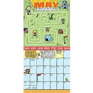 Kid's Awesome Activity Wall Calendar 2021