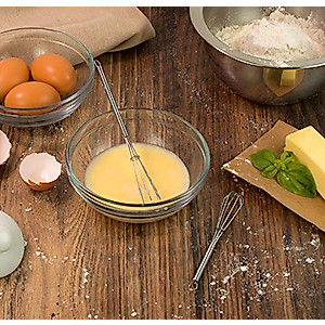 Mrs. Anderson’s Baking Mini Whisks, Includes 1 Each 5-Inch and 7-Inch Whisk