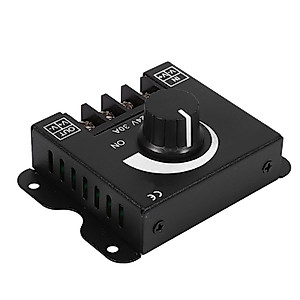 Strip Led Dimmer, LED Light Strip Dimmer, Switch Dimmer Controller, 12V-24V 30A Led Switch Dimmer Controller Manual Operation for Strip Light Single Color