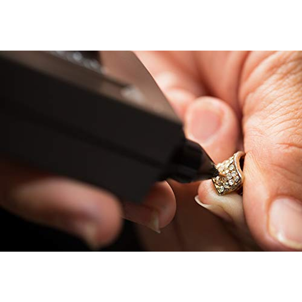 Gold Silver Platinum Diamond Jewelry Tester Appraisal Kit 10K 14K 18K 22K 24K Electronic Scale Test 30X Eye Loupe Magnifier Precious Metals 999 925 Scrap