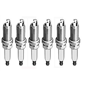 ENA Set of 6 Iridium Spark Plug Compatible with BMW 2010 2011 2013 128i 323i 328i x Drive X3 Z4 3.0L L6 Replacement for LZFR6AP11GS 95712