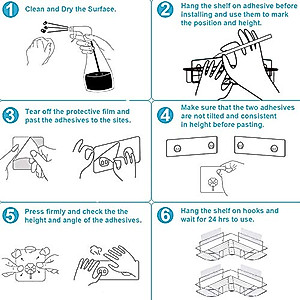 LAIGOO Adhesive Corner Shower Caddy Hanging, SUS304 Stainless Steel, No Rust Bathroom Shelves Wall Mounted Shower Shelf for Shower Organizer/Bathroom Organizer and Storage, 2 Pack