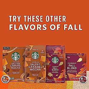 Starbucks K-Cup Coffee Pods—Pumpkin Spice Flavored Coffee—100% Arabica—Naturally Flavored—1 box (32 pods)