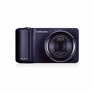 Samsung Galaxy Camera with Android Jelly Bean v4.2 OS, 16.3MP CMOS with 21x Optical Zoom and 4.8" Touch Screen LCD (WiFi - Cobalt Black)