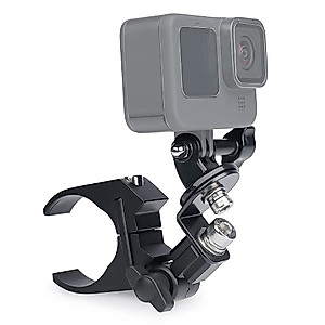 Xprite UTV C-Clamps Mounting Bracket Compatible with GoPro Fits 1.75" - 2 Inch Roll Bar Cages Mount, Heavy-Duty Aluminum Outdoor Camera Holder Brackets for Off-Road SXS RZR Can-Am Rollcage - 1 Pc