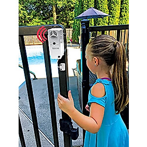 Yardgard Door and Window Pool Alarm, Child Safety UL 2017 Compliant Alarm for Pool Gates and Sliding Doors, Weatherproof, Wireless, Work as a UL Compliant Siren, ETL Certified, Easy to Install, White