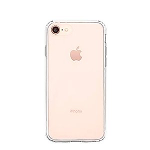 Casery Premium iPhone Case Designed for The Apple iPhone - Military Grade Protection - Drop Tested - Protective Slim Clear Case (Crystal Clear, iPhone SE, 8/7)