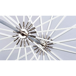 Westcott 4633 7-Feet Silver with Black Cover Parabolic Umbrella